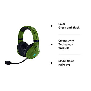 Razer Kaira Pro Wireless Gaming Headset Halo Infinite (Renewed)