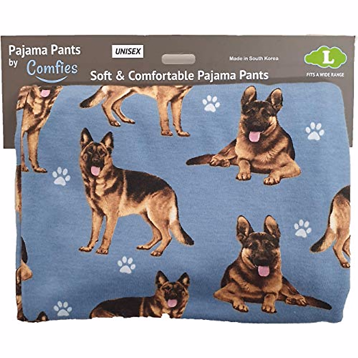 German Shepherd Pajama Pants – Cotton Blend - All Season - Comfort Fit Lounge Pants for Women and Men – German Shepherd Gifts
