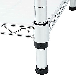 Custom Closet Organizer Shelves System Kit Expandable Clothes Storage Metal Rack,Classics Closet Garment Organizer with Metal Hanging Rod Wardrobe Storage System w/Steel Shelves