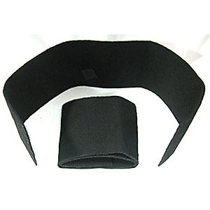 2 Carbon Pre Filter Wraps for Filter Queen Air Defender with Fasteners
