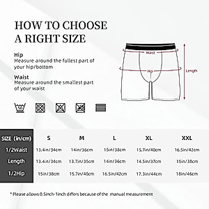 Men'S Long Leg Boxer Briefs Watercolor Bowling Ball Waistband Boxer Briefs