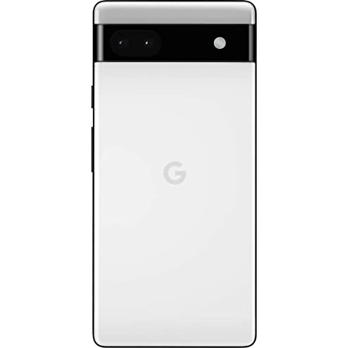 Google Pixel 6A 5G 128GB 6GB RAM Factory Unlocked (GSM Only | No CDMA - not Compatible with Verizon/Sprint) Global Version - Chalk