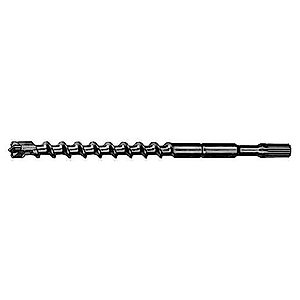 Hammer Drill Bit, Spline, 3/4X22 In