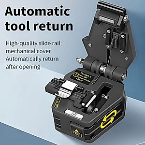 Optical Fiber Cleaver High Precision Stripping Cutter Tools with 16 Cleaving Spots
