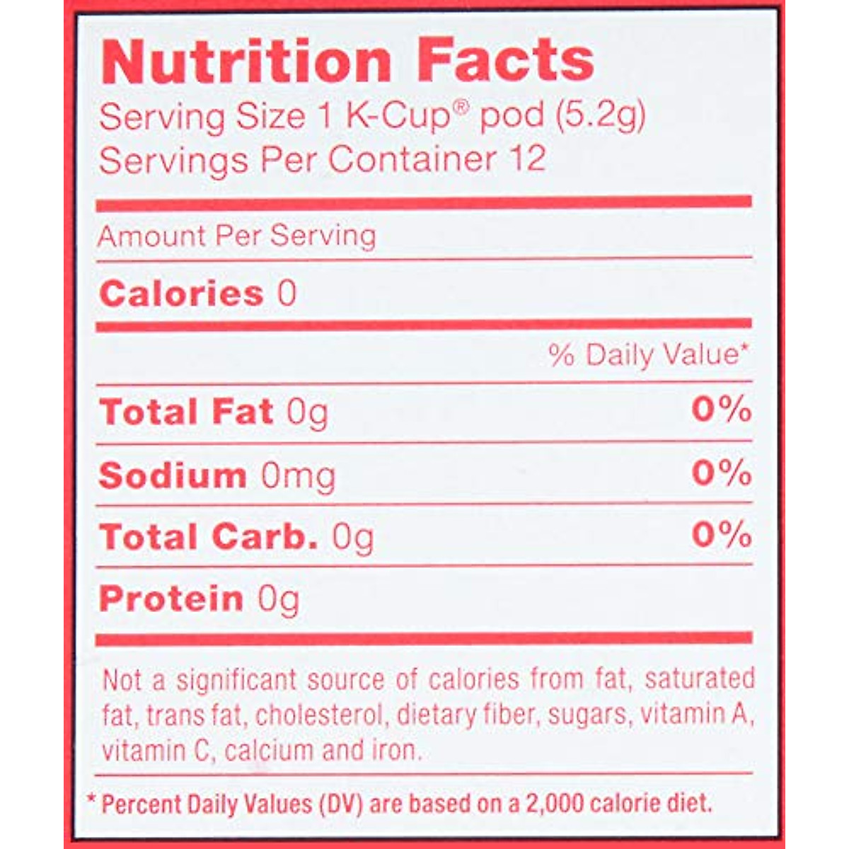 Luzianne Unsweetened Iced Tea, Single Serve K-Cup Pods, 12 Count