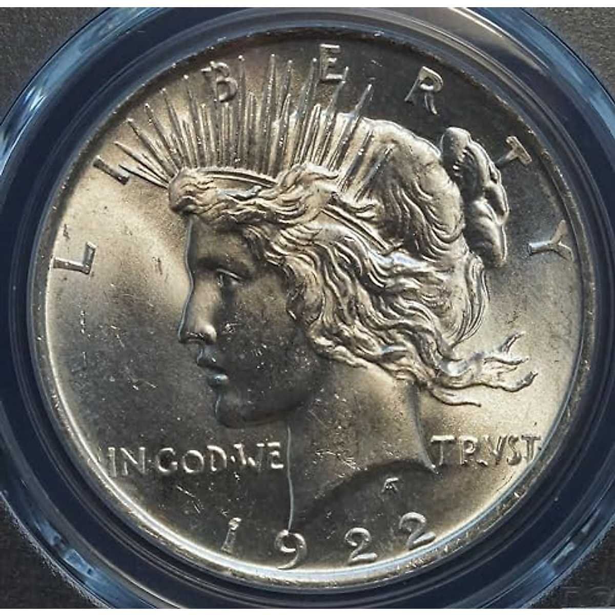 1922 - United States Peace Silver Dollar $1 PCGS MS-62