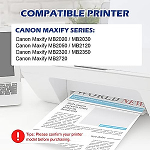 DOUBLE D Maxify 1200 Ink Cartridges Compatible for Canon PGI-1200XL PGI 1200 XL Pigment, High Yield Work with Maxify MB2720 MB2050 MB2350 MB2320 MB2020 MB2120 (4BK,2C,2M,2Y) 10 Pack