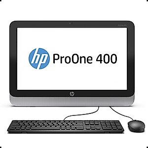 HP ProOne 400 G1 19.5 Inch All-in-one PC, Intel Quad Core i5-4590T up to 3.7GHz, 8G DDR3, 256G SSD, Display Port, Windows 10 Pro 64 Bit-Multi-Language Supports English/Spanish/French(Renewed)