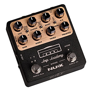 NUX NGS-6 Amp Academy Amp Modeler Guitar Pedal 1024 Samples IR, 3rd Party IR Loader