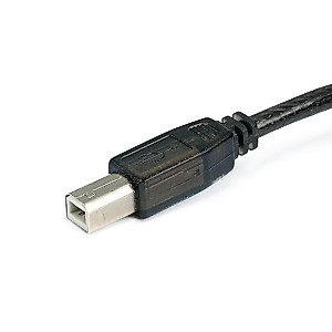 Monoprice USB 2.0 Extension Cable - USB Type-A to USB Type-B, Male to Male, Active, 28/24AWG, 33 Feet, Black