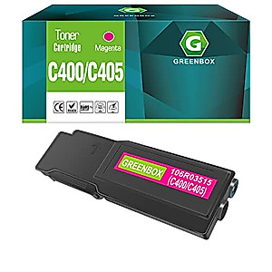 GREENBOX Remanufactured Xerox VersaLink C400 C405 Magenta Toner Cartridges Replacement for 106R03515 for Versalink C400N C400DN C405N C405DN Printer (1 Pack)