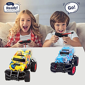 NARRIO Kids Toys for 3 4 5 6 Year Old Birthday Gift, Remote Control Car for Boys 3-5 RC Cars Monster Trucks Age 4-7, Christmas Teen Gifts for 3-7 Year Old , Toddler Age 2-6
