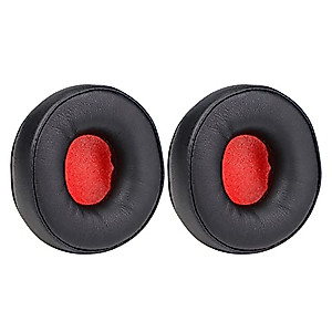 Move Ear Pads Cushion, MOLGRIA Replacement Earpads for Jabra Mobr Wireless Stereo Headphones.(Red Lining)