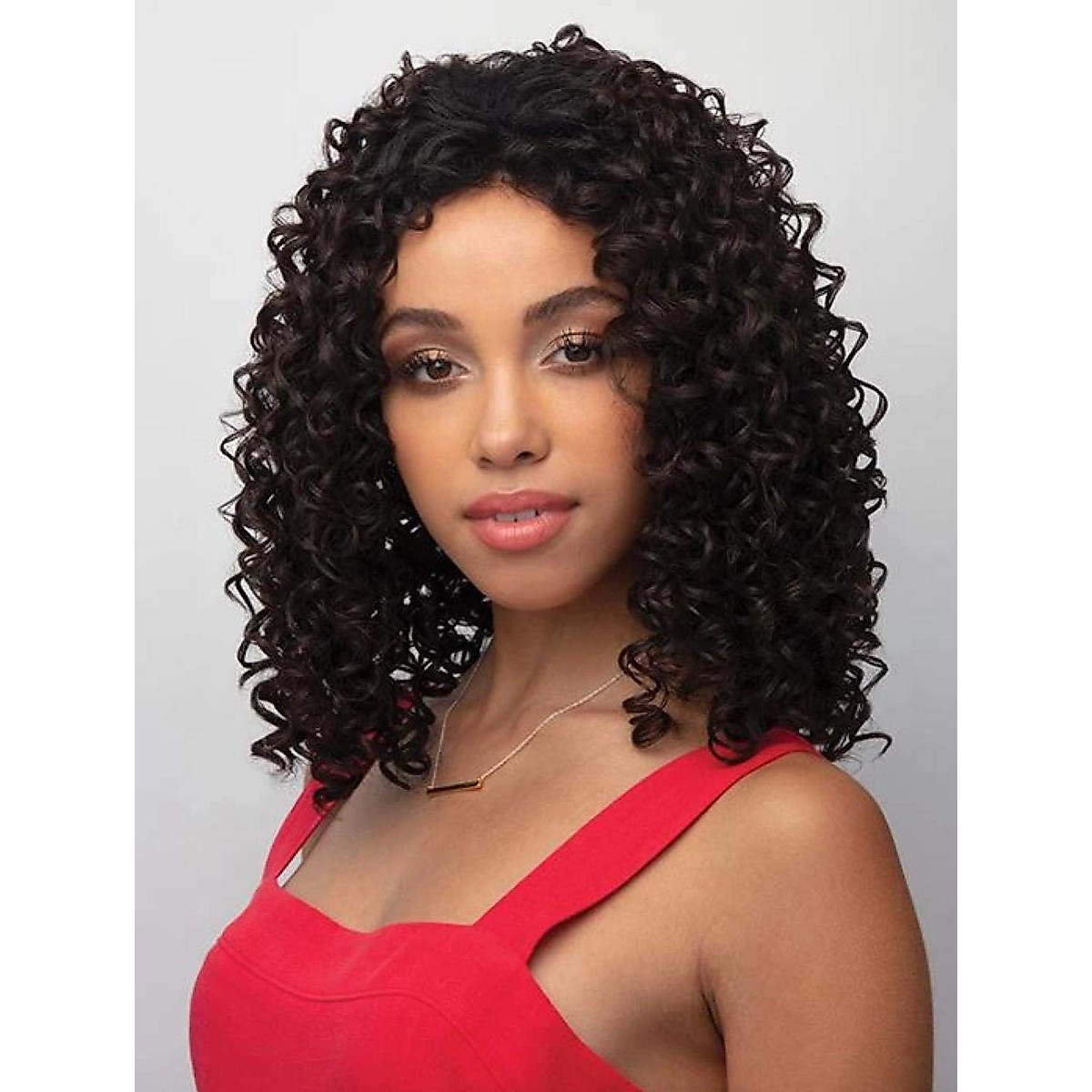 Bundle - 5 items: Diva Wig by Rene Paris, Christy's Wigs Q & A Booklet, 2oz Travel Size Wig Shampoo, Wig Cap & Wide Tooth Comb - Color: Hot Chocolate