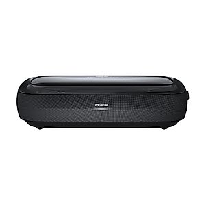 Hisense 100L9G 4K UHD Tri-Laser Ultra Short Throw Projector - 3000 Lumens Android TV HDR10 Dolby Atmos 40W Audio, Built-in Alexa & Google Assistant, Laser TV for Home Theater - Projector Only