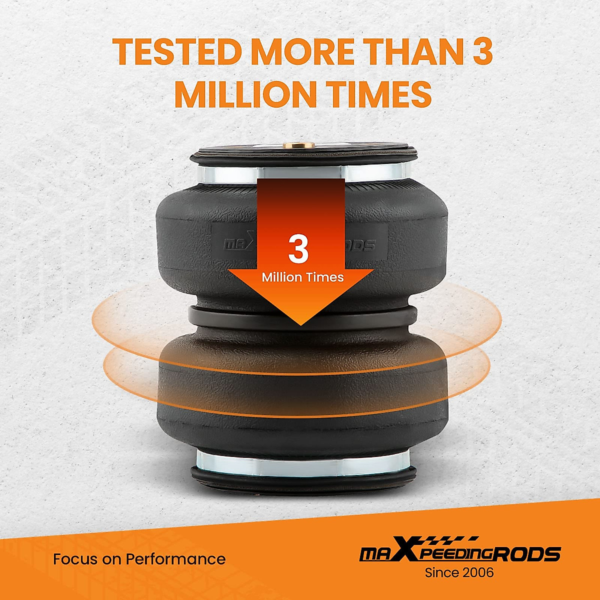 maXpeedingrods 5000 lbs Rear Air Suspension Bags Kit for Dodge Ram 1500 Standard 4WD 2019-2025 Air Spring Bag Kit