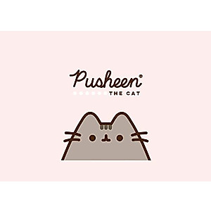 Pusheen The Cat Character Eating Candy Treats Dream Throw Blanket (Blue)