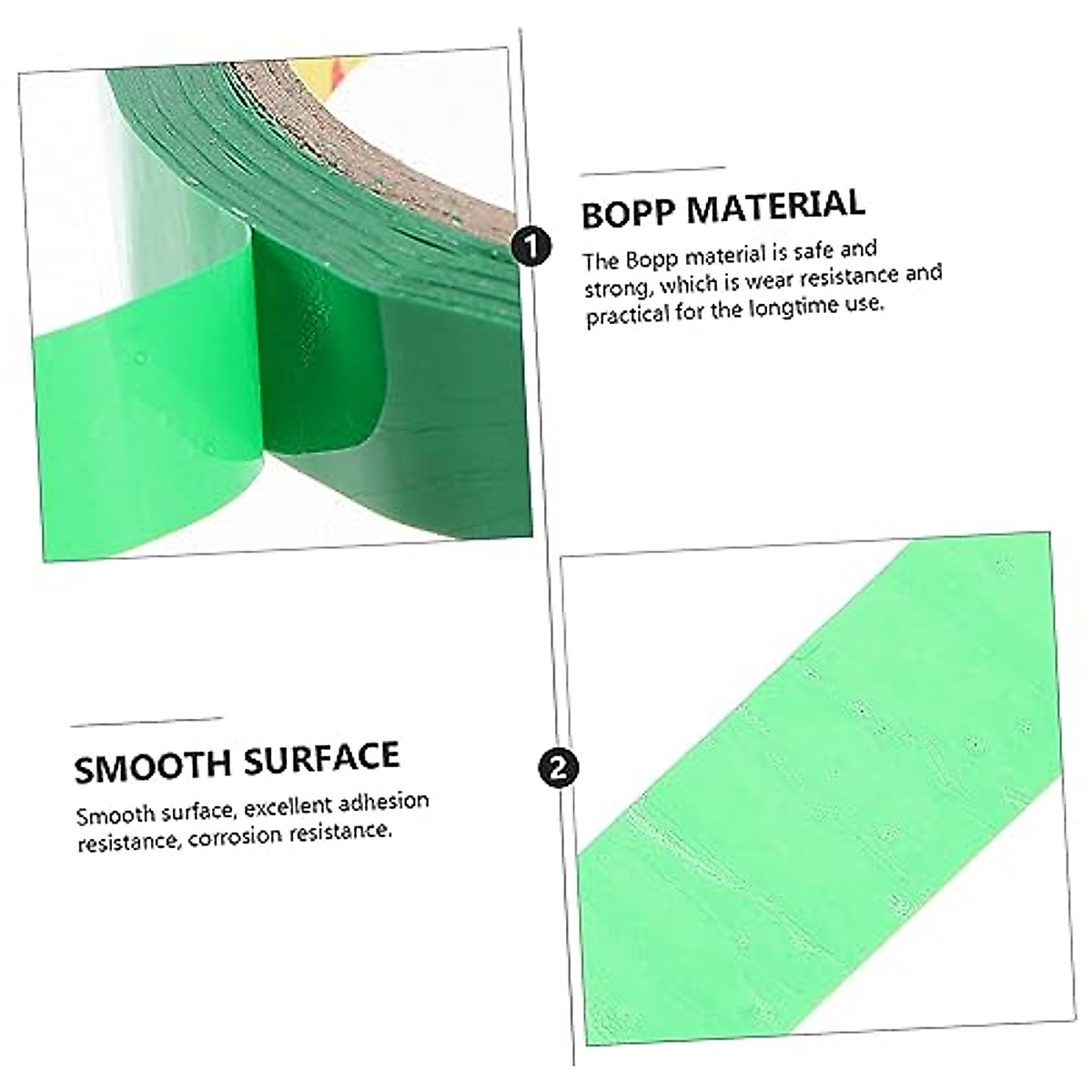 Outanaya 12pcs strap on bag tying tape DIY tying tape packaging bag tapes bag sealing tying tapes convenient tying tape strapping packing bag adhesive tape Multifunction Sealing tape bopp