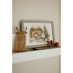 Rub on Transfers for Crafts and Furniture | 3 Design Sheets 6”x 12” | Home Decor Transfers | Furniture and Craft Decals | by Thymeless Designs (Cozy Christmas)