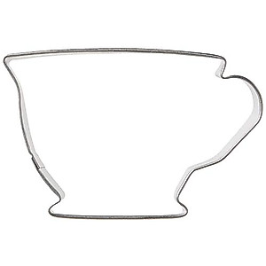R&M Teacup 3" Cookie Cutter in Durable, Economical, Tinplated Steel