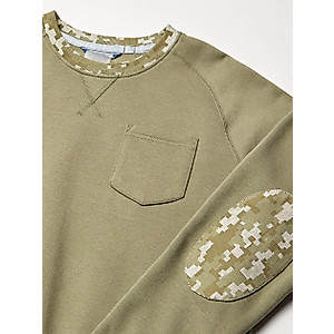 Puma Golf 2020 Men's Grandview Crew, Deep Lichen Green, Medium