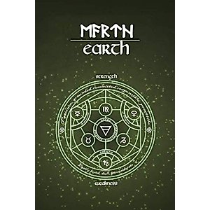 Dot Grid Notebook : Earth Signs: Blank Earth Element Personality Astrology Journal with dotted grid interior for zodiac signs : Virgo, Taurus, ... for writing spells, wiccan notes and rituals
