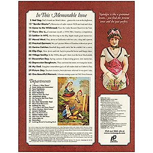 Reminisce-The Magazine That Brings Back the Old Times-May/June 1999 Issue-Volume 9-Number 3