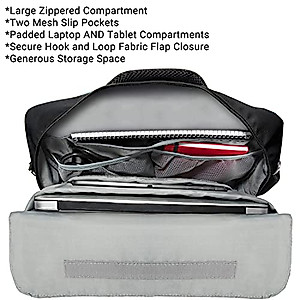 Black 3-in-1 Convertible Laptop Bag for Microsoft Surface Pro 9 8 13", 7+ 7 12.3", Go 3 10.5" Laptop Go 2 12.4"