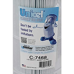 Unicel C-7468 Swimming Pool Filter Replacement Cartridge for Jandy CL460 (4 Pack)