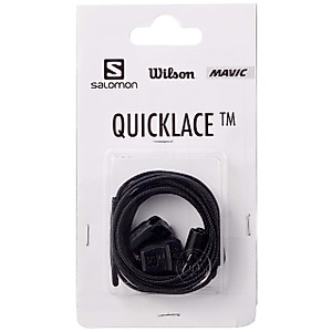 Salomon Unisex-Adult Trail Shoes Quicklace Kit Black, Multi, 9 Men's