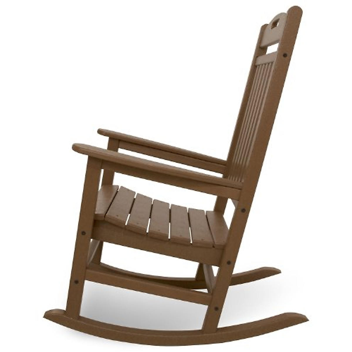 Trex Outdoor Furniture TXS121-1-TH Yacht Club 3-Piece Rocker Chair Set, Tree House