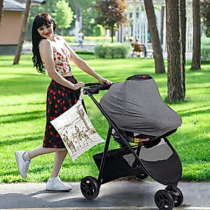 Kigai 2PCS Western Desert Cowboys Wet Dry Bags for Cloth Diaper Waterproof Swimsuits Bag with Handle Wristlet for Travel Beach Pouch