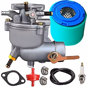 390323 Carburetor Replacement for Briggs & Stratton 7HP 8HP 9HP Lawn Mower Engine 170457, 171431, 171432, 195437, 195451, with 393957S Air Filter