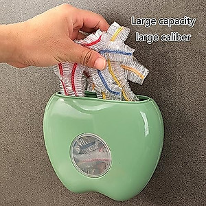 XPBEW Wrap Storage Box 2023 Wall-Mounted Punch-Free Keeping Bag Storage Box Food Wrap Shower Caps