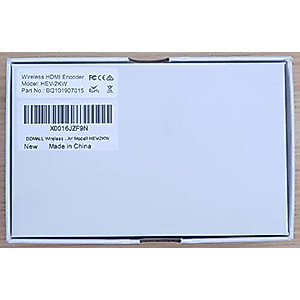 DDMALL Wireless HDMI Encoder HEVC, H.265 H.264 Video Encoder, Live Stream Encoder 1080p Support RTSP UDP RTMP, IPTV Encoder for Facebook, YouTube Live, Twitch and More (HEV-2KW)