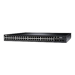 Dell N3048P POWERCONNECT Switch w/Dual Power & Rails - 462-5881 (Renewed)