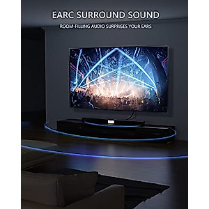 Stouchi 8K HDMI 2.1 Cable 6ft 48Gbps, (Certified) Ultra High Speed HDMI Cables, 8K60Hz 4K120Hz 144Hz eARC HDCP 2.2&2.3 SBTM HDR10+ Dolby Compatible with PS5/PlayStation 5/Xbox Series X/Apple TV 4K