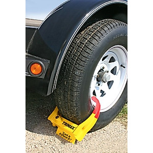 Trimax TCL265 Small Deluxe Keyed Alike Wheel Chock Lock, (Pack of 2)
