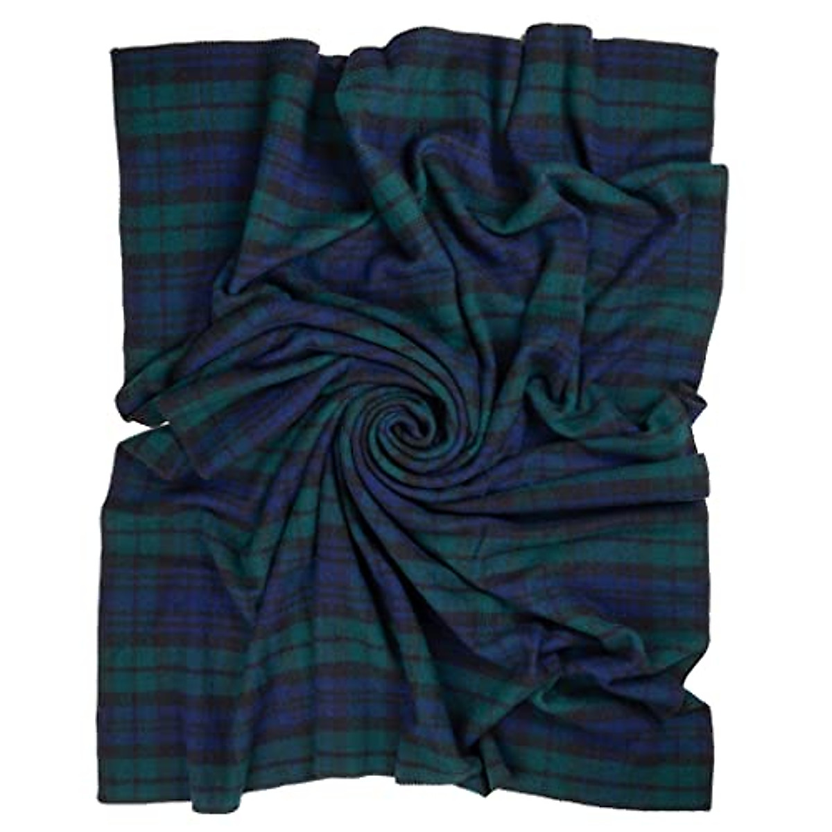 Prince of Scots Highland Tweeds Big Throw (Black Watch)