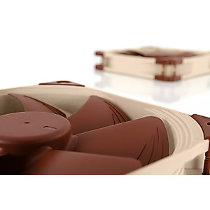 Noctua NF-A14 ULN, Ultra Quiet Silent Fan, 3-Pin (140mm, Brown)