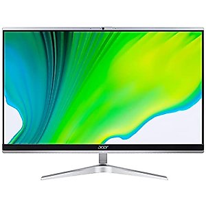 Acer Aspire C24-1651-UR15 AIO Desktop | 23.8" Full HD IPS Display | 11th Gen Intel Core i3-1115G4 | Intel UHD Graphics | 8GB DDR4 | 512GB NVMe M.2 SSD | Intel Wi-Fi 6 | Windows 10 Home