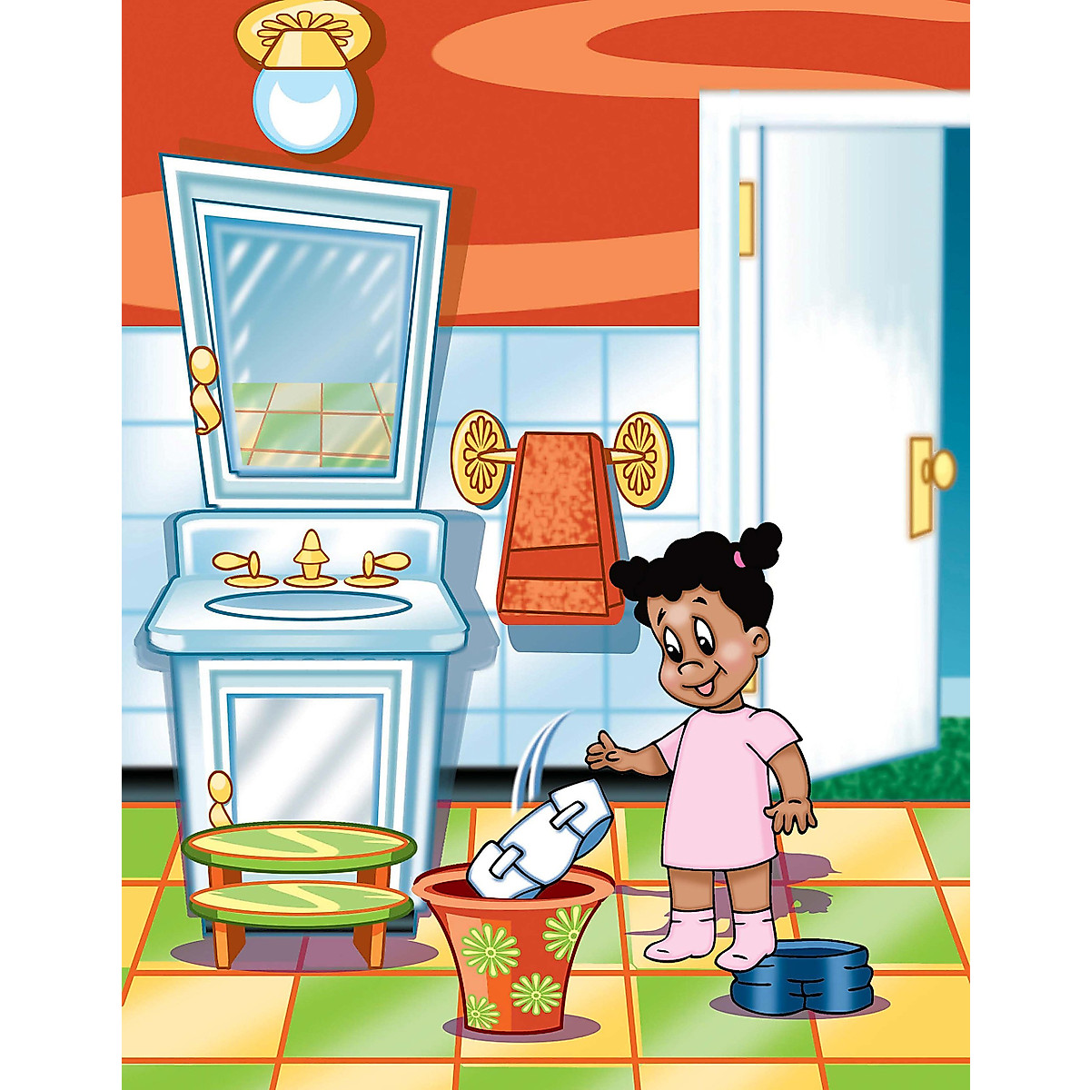 Personalized African American Potty Training Book | Personalized Children's Books | First Time Books