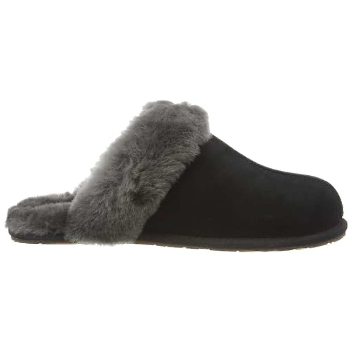 UGG Women's Scuffette Ii Slipper, Black/Grey, 10