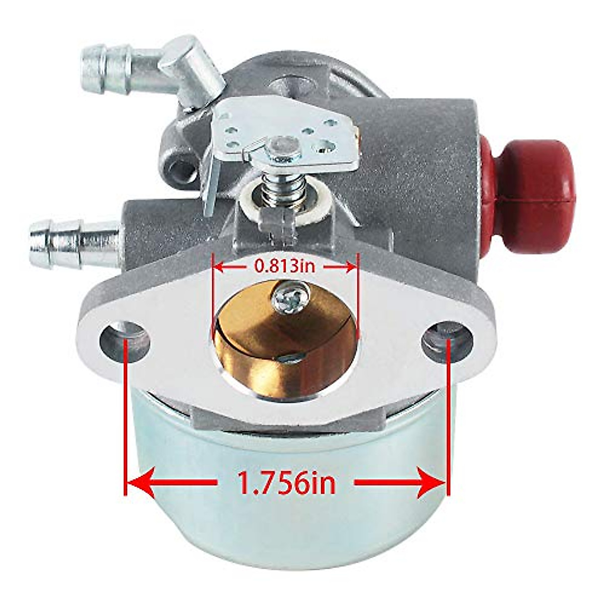 AUTOKAY Carburetor for Tecumseh Go Kart Engine 5hp 5.5hp 6hp 6.5hp Horizontal