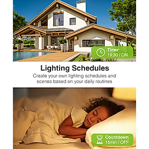 GHome Smart Switch, 3 Way Wi-Fi Light Switch Compatible with Alexa and Google Home, 2.4GHz Schedule Timer, Neutral Wire Required, 3-Way Installation, FCC Listed (4-Pack),White