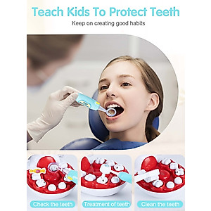 TNOIE Kids Toys, 17 Pieces Simulation Medical Set Role Play Toy, Fun Educational Pretend Play Doctor Toys Gift for Kids Boys Girls Aged 3 4 5 6