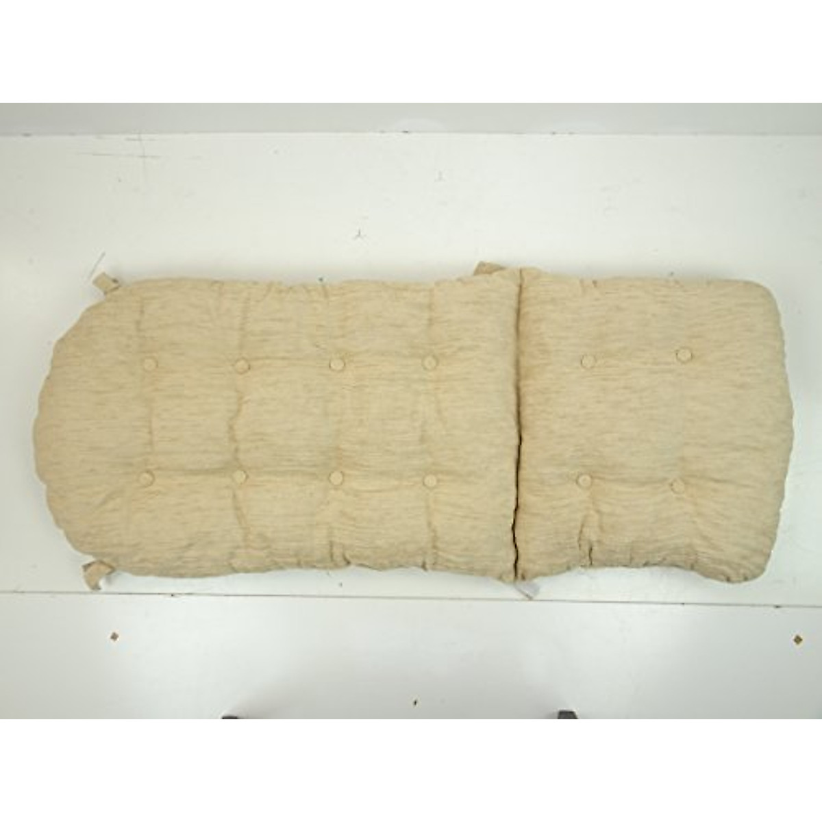 Wickerix Cushion for Living Lounge Swivel Rocking Chair Color Cream(Just Cushion)…