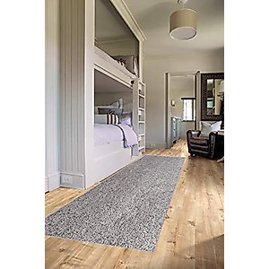 KOECKRITZ Custom Sized Area Rug (Color: Pewter Gray). You Measure The Space, and We'll Custom Cut Your Rug to Fit