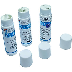 K5 PRO 3X10g 30g Viscous Thermal Paste for Thermal Pad Replacement Liquid Thermal Pad Putty Compatible with Apple iMac, Asus ROG, Acer Nitro, MSI laptops, RTX 3080, 3090, PS4, Nintendo Switch, Xbox