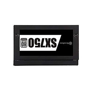 SilverStone SX750 Platinum, 750W SFX Fully Modular 80 PLUS Platinum Power Supply, SST-SX750-PT